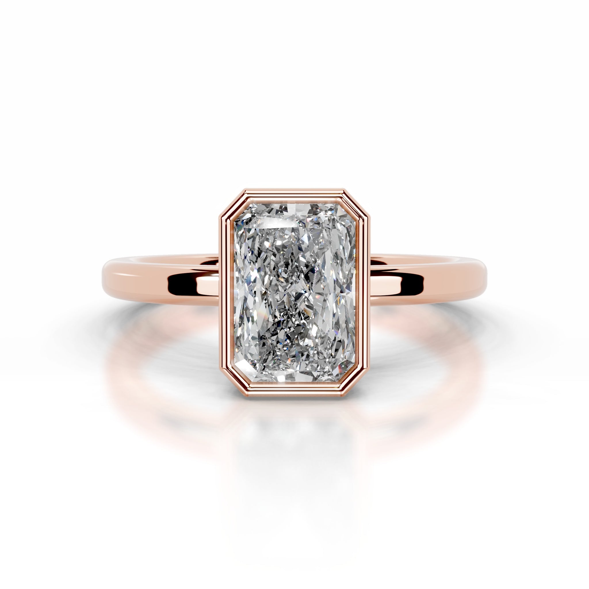 Dima Diamond Engagement Ring - 14K Rose Gold, – Best Brilliance