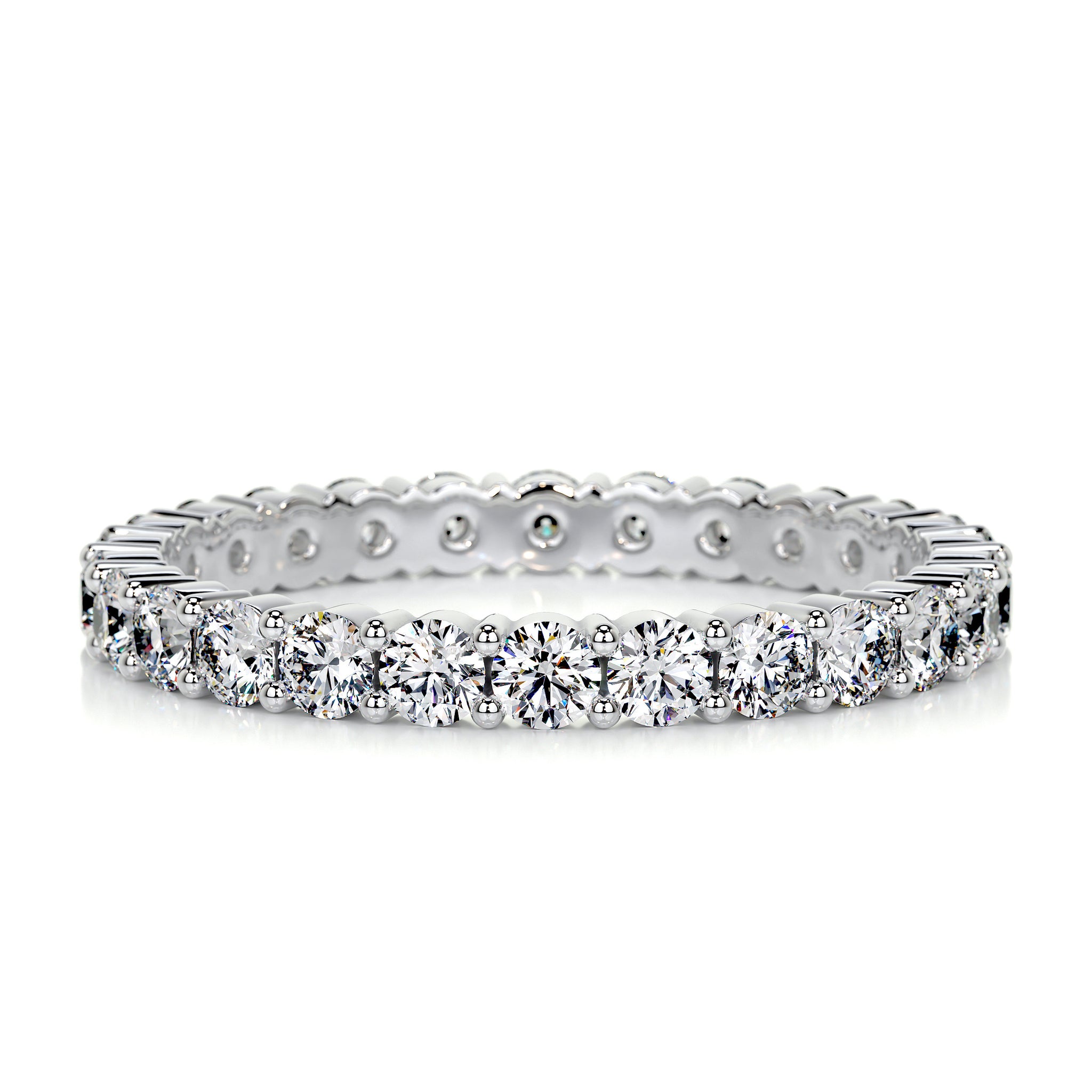 Trinity Eternity Wedding Ring (0.9 Carat) -Platinum, Eternity, 0.9 ...