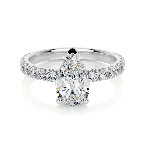 Pear Shaped Diamond Engagement Rings – Best Brilliance