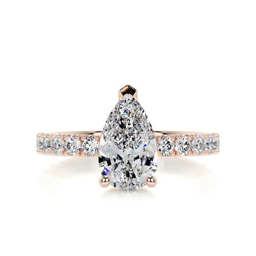 Pear Shaped Diamond Engagement Rings – Best Brilliance